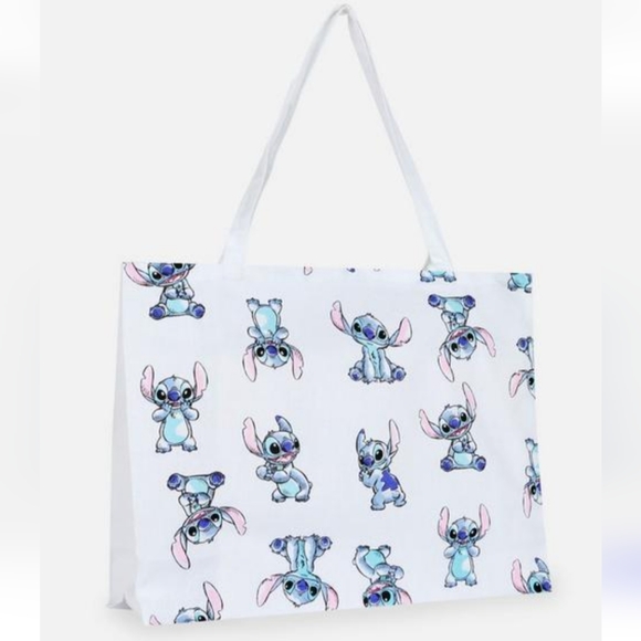 Disney | Bags | Lilo Stitch Large Canvas Tote | Poshmark